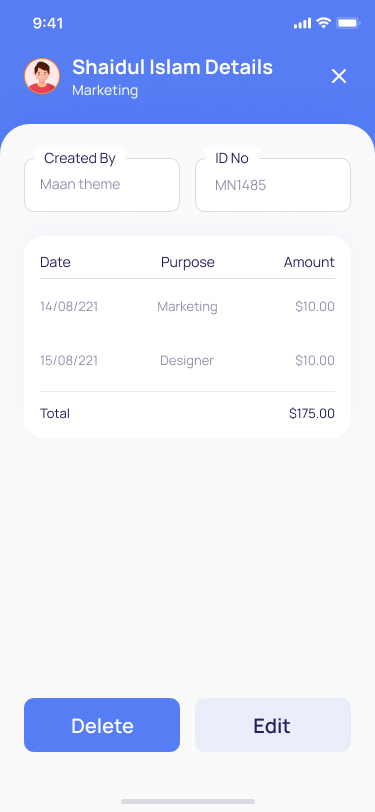 Maan HRM Flutter App UI Kit (Android & iOS) by Acnoo | CodeCanyon